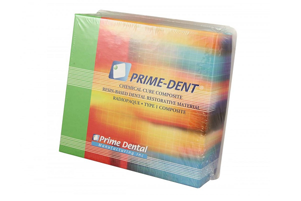 Prime-Dent Dental Chemical Self Cure Composite Resin Kit 15g/15g with ...