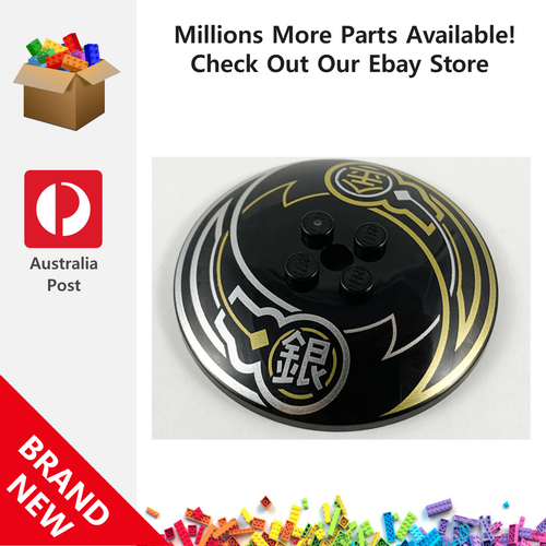 Genuine LEGO™ Black Dish 6 x 6 Inverted 44375 6309185 New | eBay