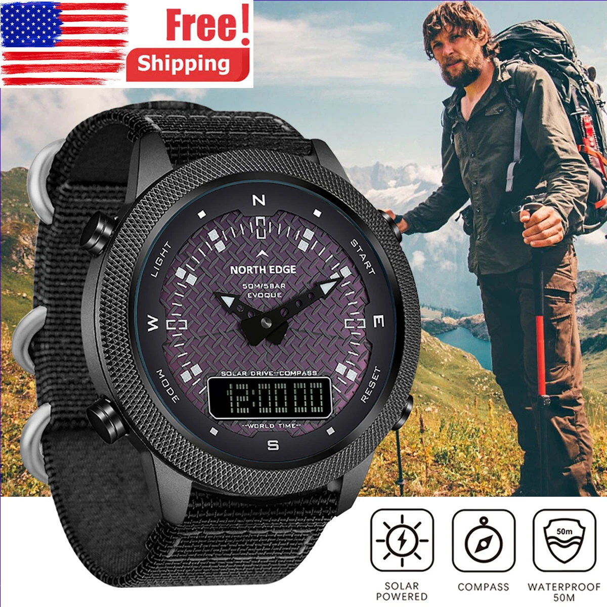 Tactical Watches With Compass