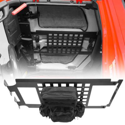 Fit 2018-2024 Jeep Wrangler JL & Gladiator JT Front Overhead Storage ...