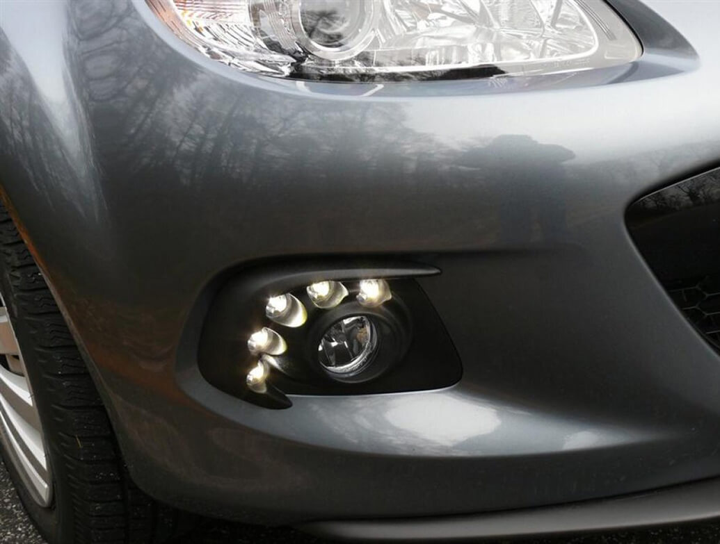 MX5 Front Fog Light & Daytime Running Light DRL Kit Mazda MX-5 Mk3.75 ...