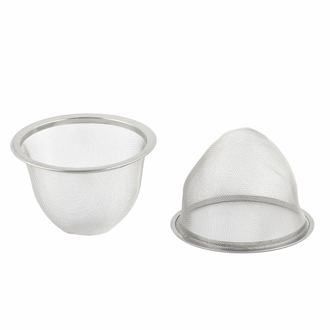 10Stk Edelstahl Runde Netz Tee Blatt Gewürz Teekanne Filter Sieb 85mm ...