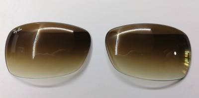 ray ban rb 4057 64 mm size gradient brown color original lenses | eBay