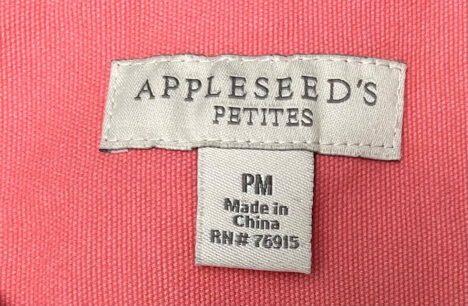 Appleseed’s Petites Floral 5 Button Light Jacket /Top Women’s Size PM ...