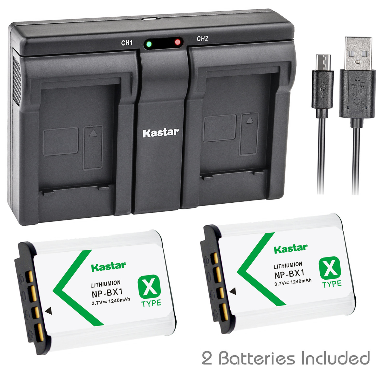 Kastar NP-BX1 Battery Charger for Sony Cyber-shot DSC-RX100M II DSC ...