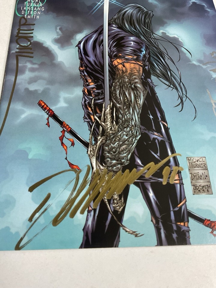 WITCHBLADE #21 ~ NM 9.4 ~ SIGNED BY DAVID WOHL & D-TRON UNREAD Top Cow ...