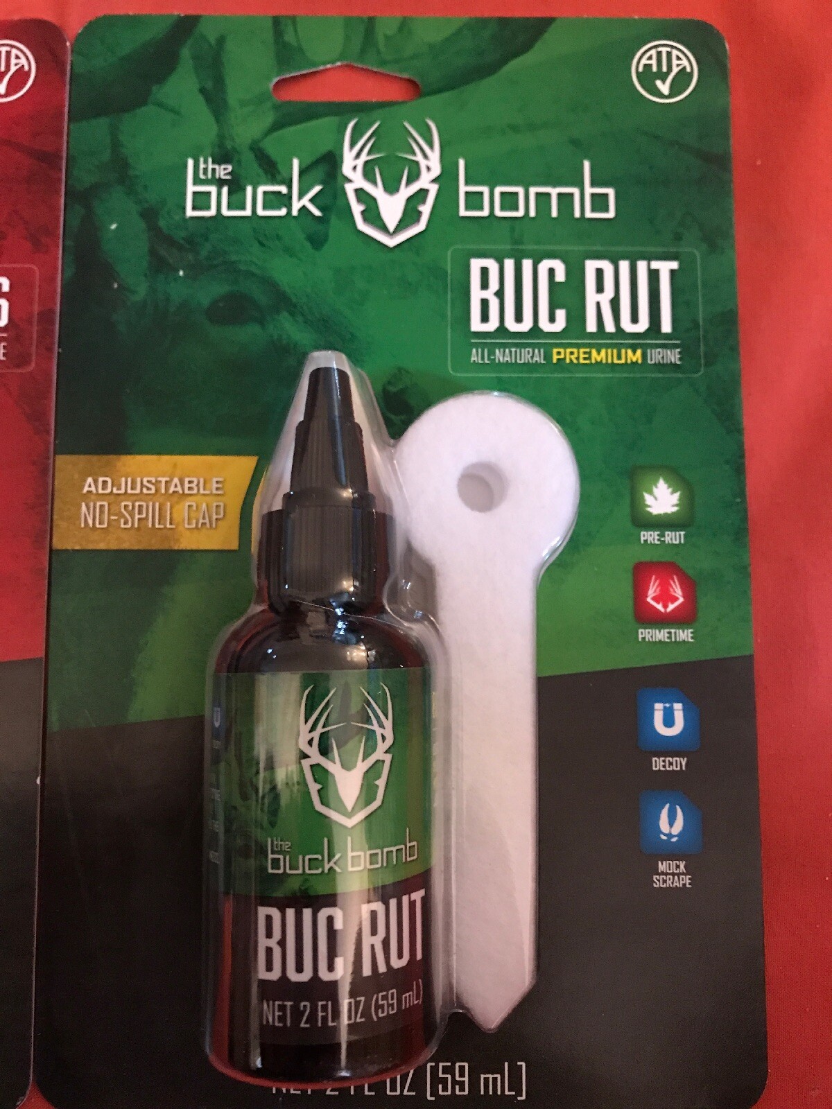 The Buck Bomb Doe N Estrus & Buc Rut 2 fl oz QUANTITY 2 All Natural ...