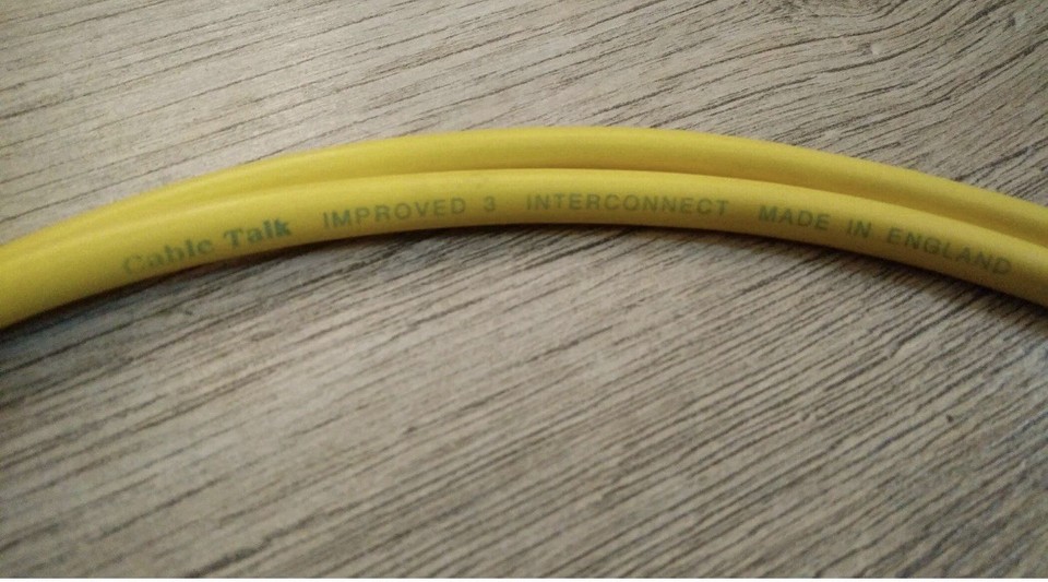 Cable Talk Improved 3 RCA cables 0.5m | eBay UK