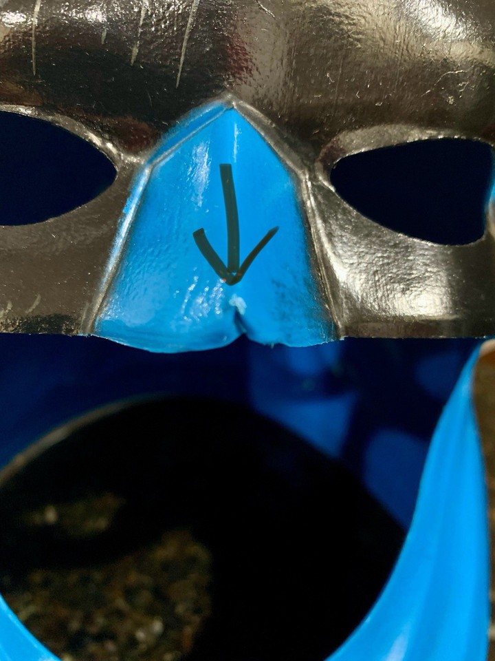 🔥 Vintage 1966 Batman Plastic Mask Helmet Cowl by Ideal Adam West DC ...