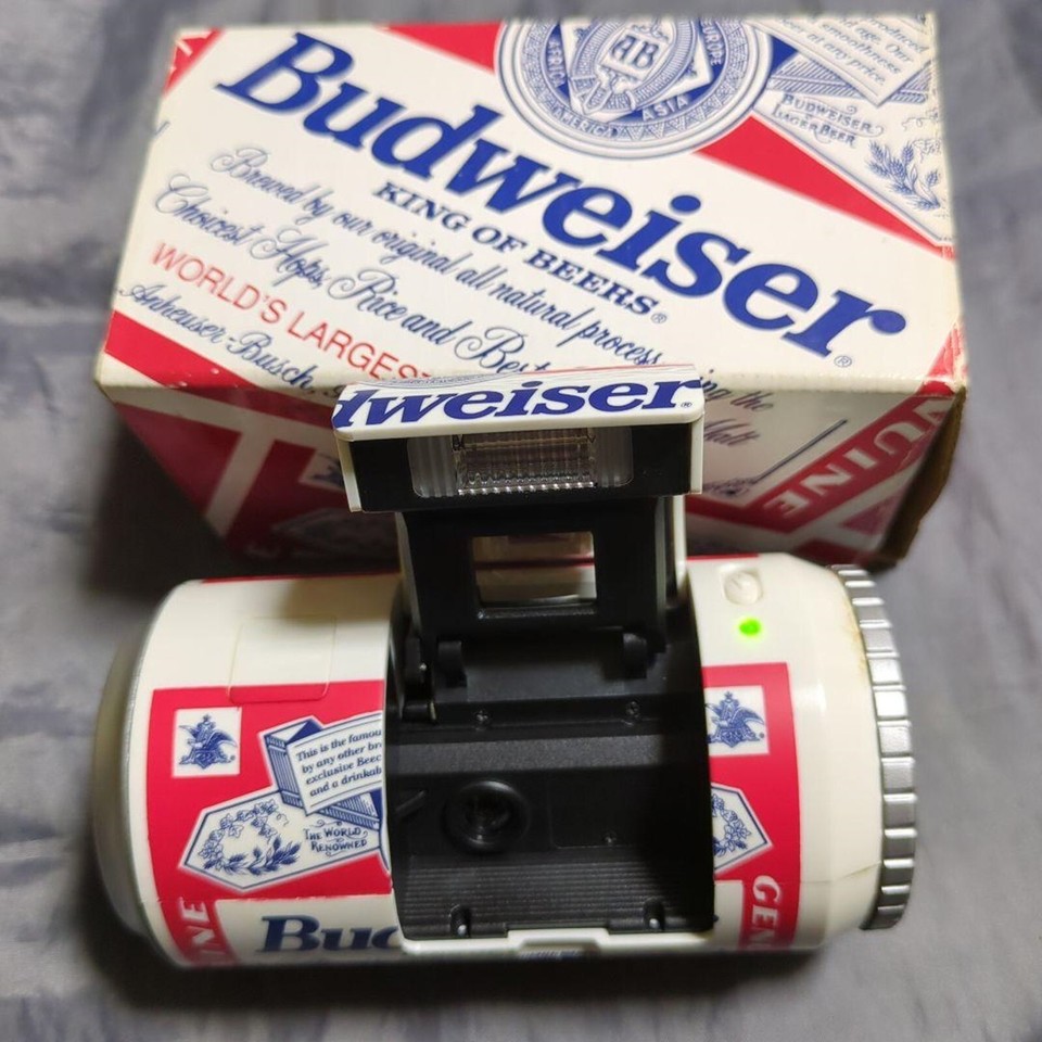 BUDWEISER FILM CAMERA BEER CAN VINTAGE | eBay