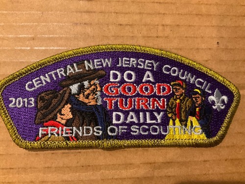 Central New Jersey Council CSP FOS 2013 Gold Mylar Border B | eBay