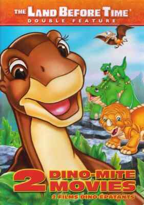 The Land Before Time Double Feature (2 Dino-Mite Movies) DVD Brand New ...