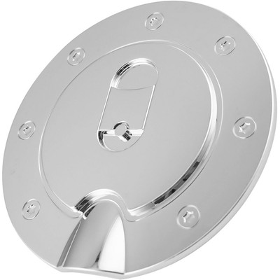 Chrome Fuel Gas Cap Door Cover For Ram 1500 2500 3500 Cap Door Cover ...