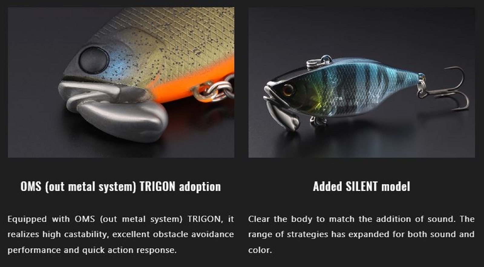 Jackall TN 50 Trigon Silent Vibration Lure Noike Piero (3855) | eBay