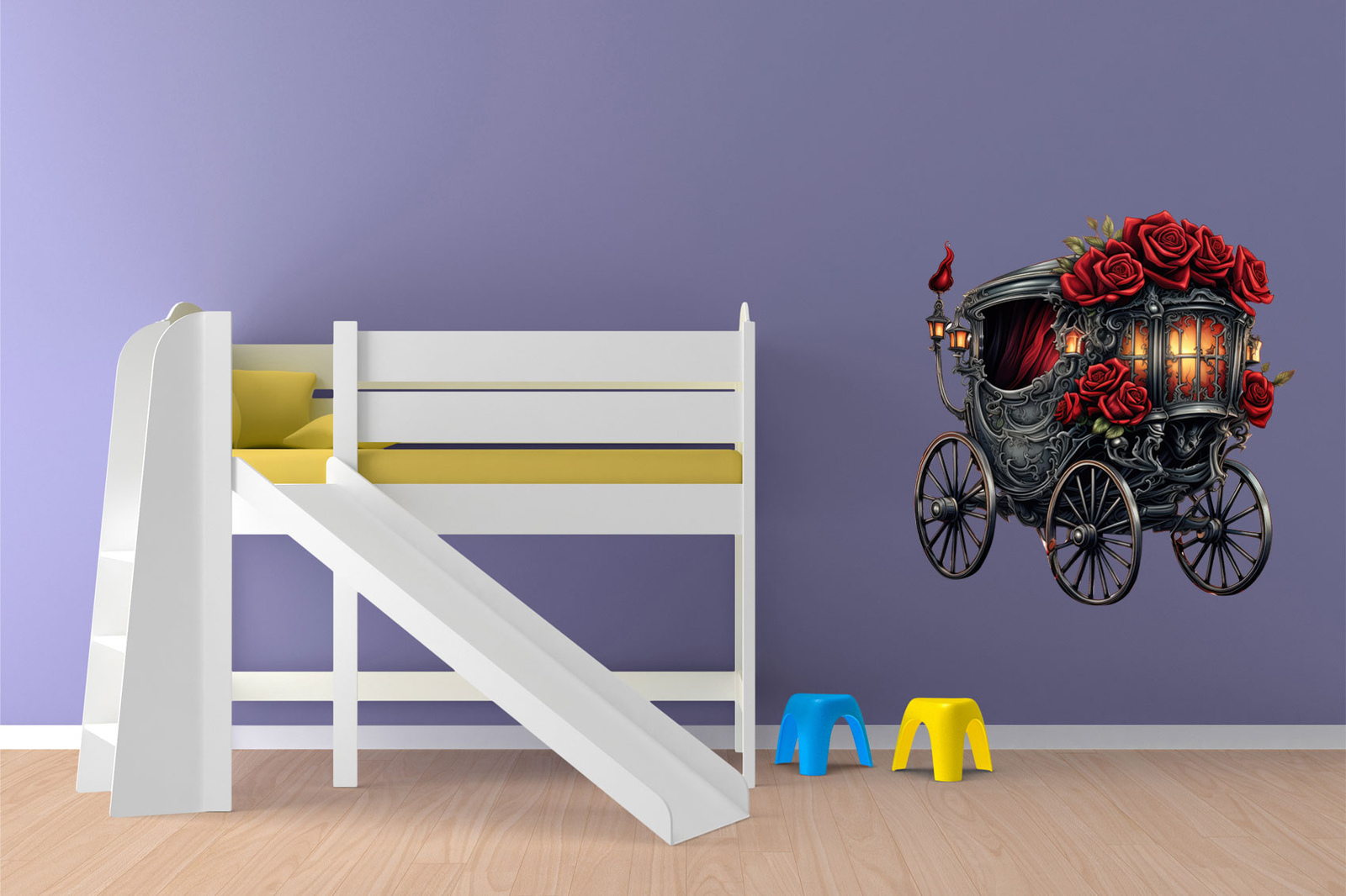 Gothic Halloween Colourful Bedroom Wall Vinyl Sticker Decals k469 | eBay