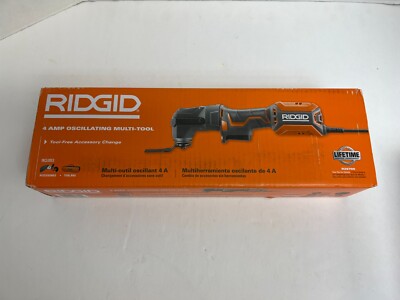 RIDGID JobMax R28700 - Corded 4A Oscillating Multi-Tool Kit ...