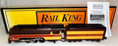 Rail King MTH Trains 4-6-2 Forty - Niner Steam Engine Protosound Item ...