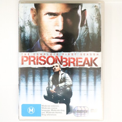 Prison Break: Season 1 (DVD, 2005) Dominic Purcell - Action Drama TV ...