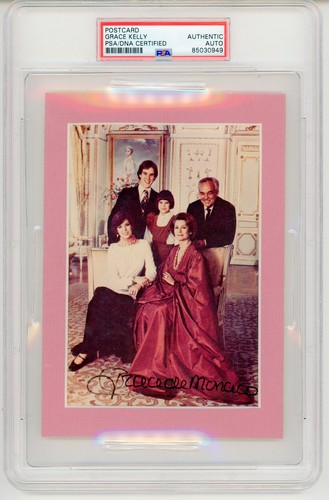 Grace Kelly (Princess of Monaco) ~ Signed Autographed Postcard Photo ...