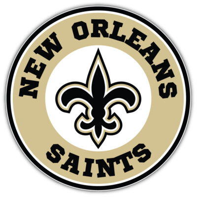 New Orleans Saints Logo NFL Sport Car Bumper Sticker Decal "SIZES ...