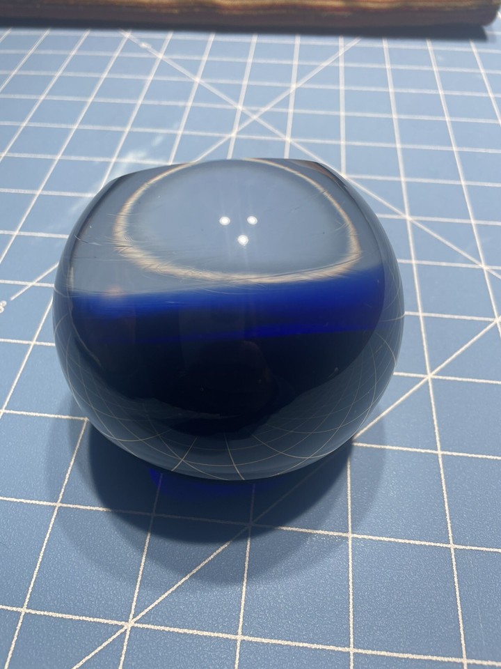 Glass Eye Studio Art Glass Celestial Series Saturn Paperweight | eBay