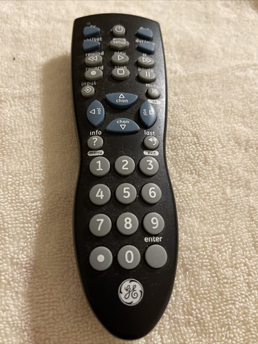 General Electric GE Universal TV DVD CBL DVR Remote Control Model ...