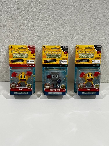 Pac-Man And The Ghostly Adventures Metal Pac & Pac Man Set 2013 New ...