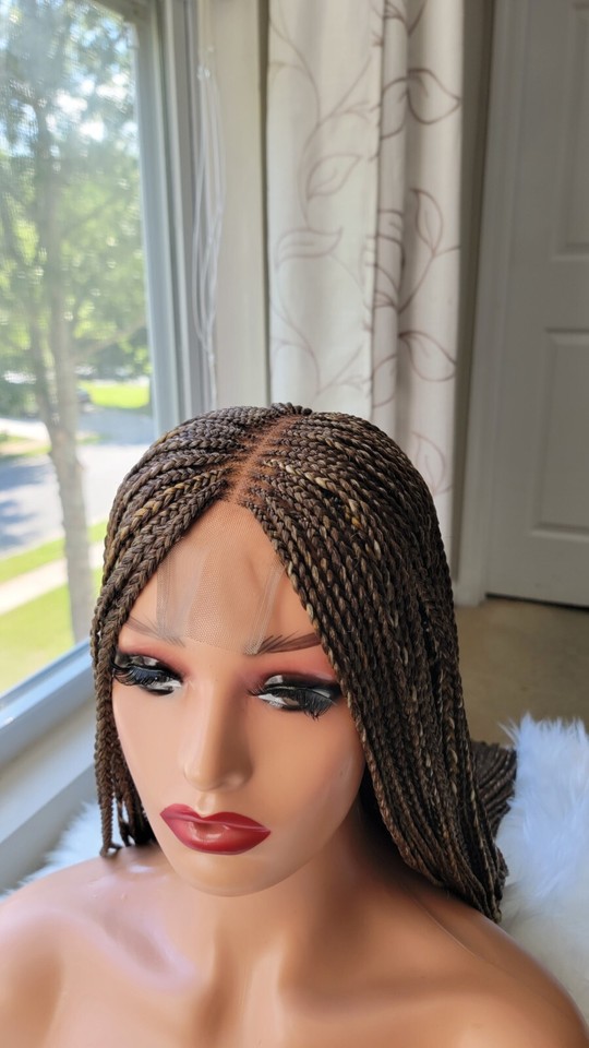 braided wigs for women, full-lace wig, box braids, braids style, luxury ...