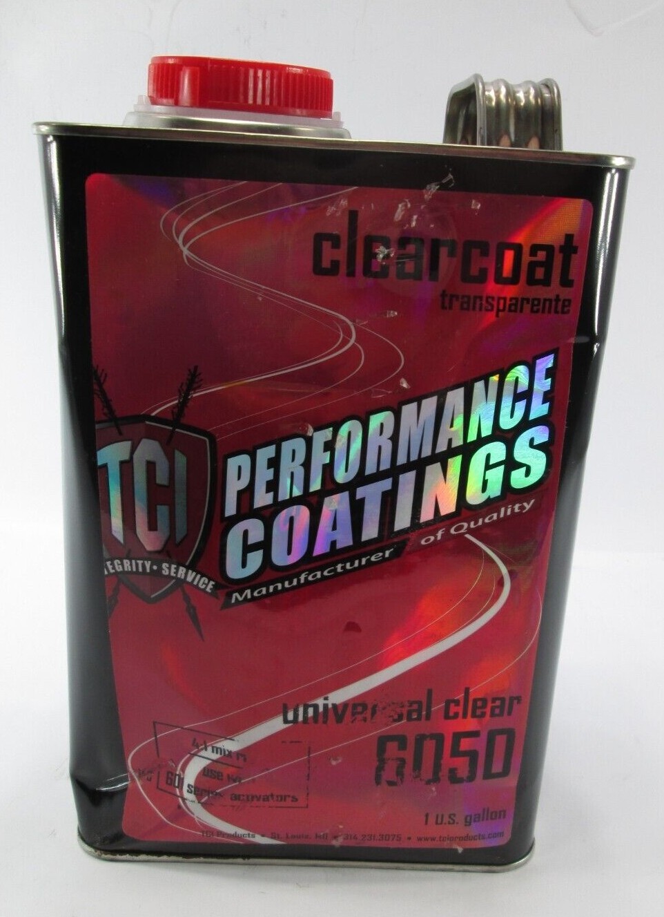 TCI 6050 Performance Clearcoat 1 gal High Gloss Urethane 097kw for sale ...