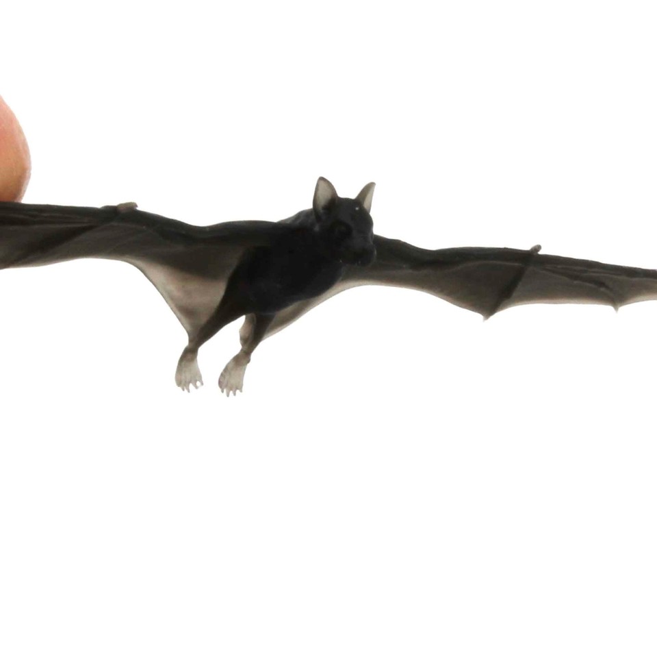 Miniature Bat - 1:12 Scale dollhouse diorama animal art craft supply (2 ...