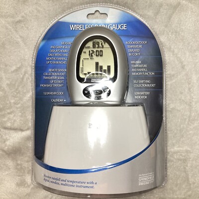 Springfield Digital Rain Gauge Wireless