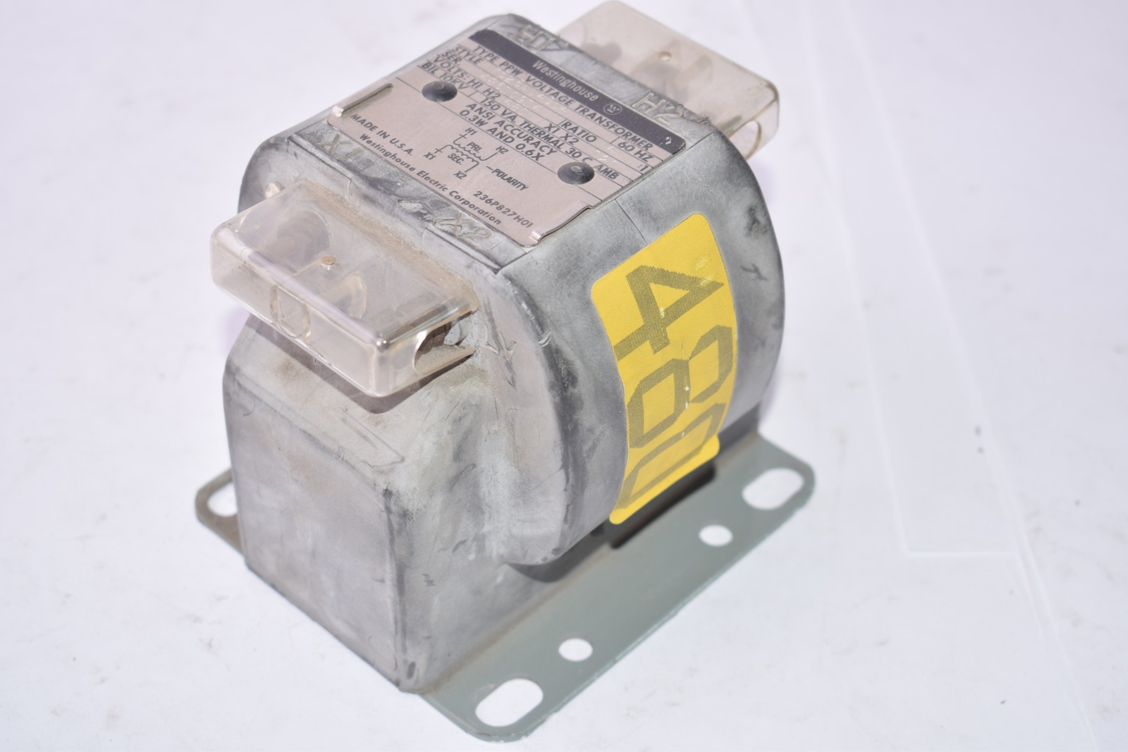 ABB Westinghouse 7526A04G04 Type PPW Voltage Transformer 60 Hz 480V | eBay