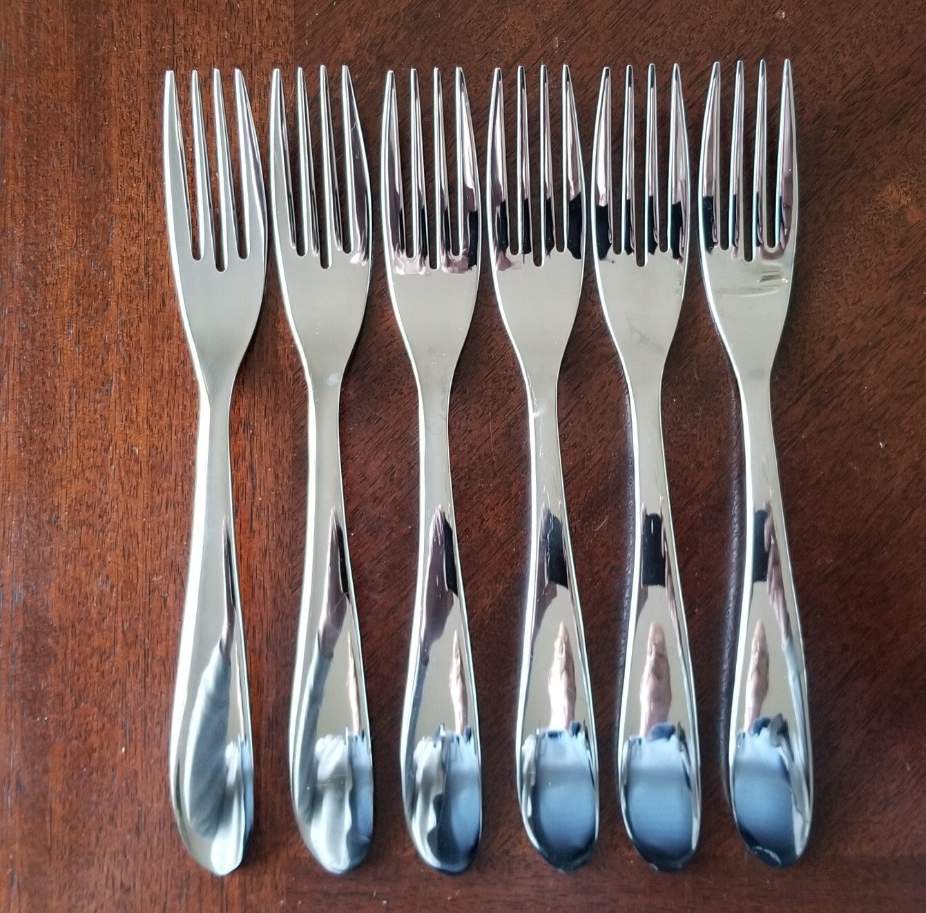 Lot of 6 Splendide David Shaw Peace, Love & Harmony 18/10 SS Dinner ...