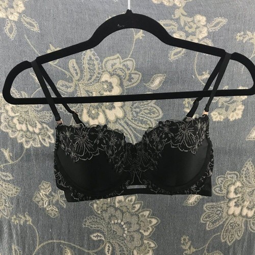 Aerie black lace underwire bra size 32D | eBay