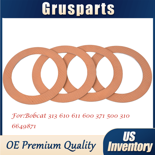 4X Clutch Lining/Friction Disc Fit Bobcat 313 610 611 600 371 500 310 ...