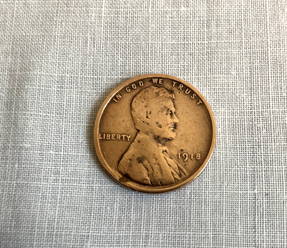 1918 Lincoln Wheat Penny Copper No Mint Mark Collectible | eBay