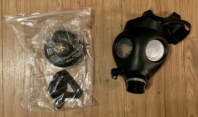 Israeli Style Respirator Gas Mask w/ Sealed Kyng 40mm Filter Surplus | eBay