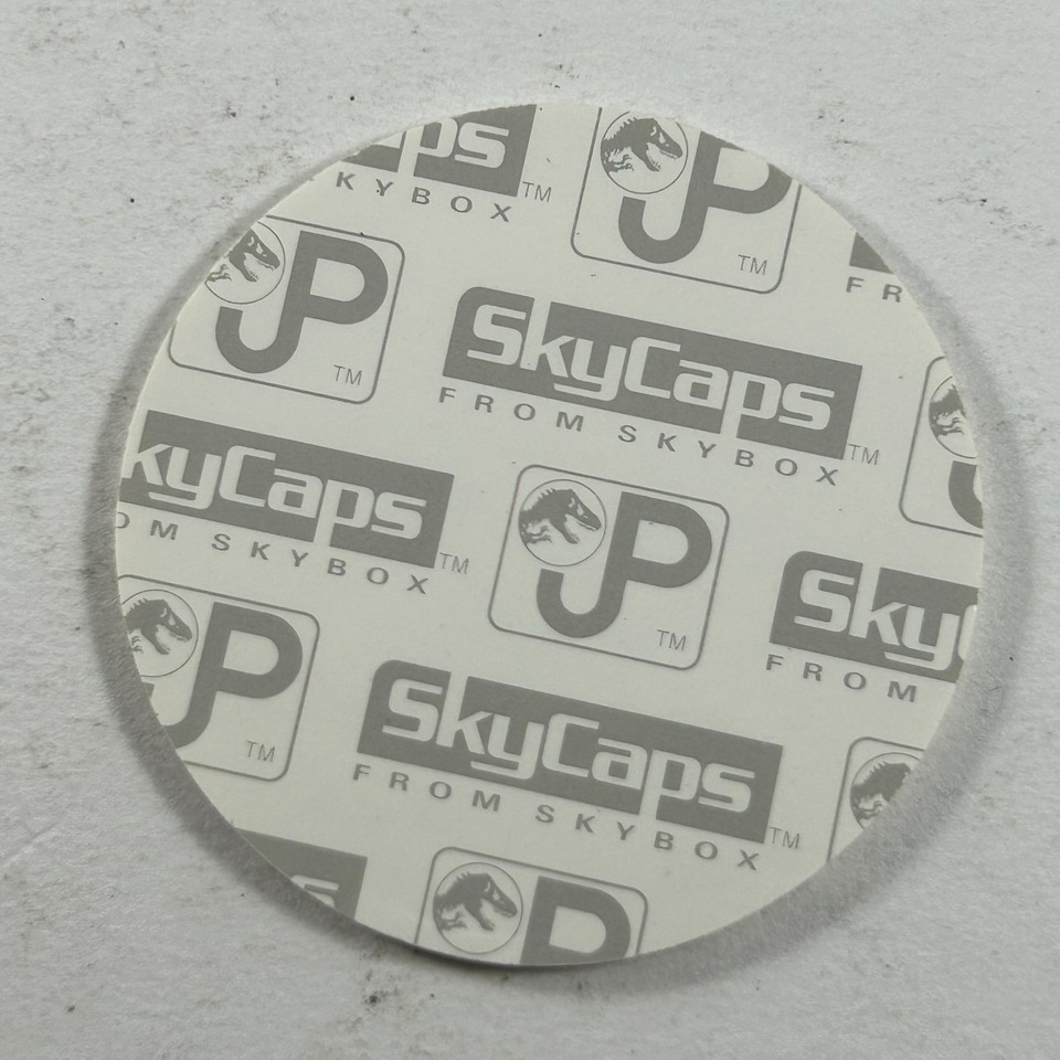 Jurassic Park POG #36 Spitter Hits Nedry Right in Face 1993 SkyCaps from Skybox | eBay