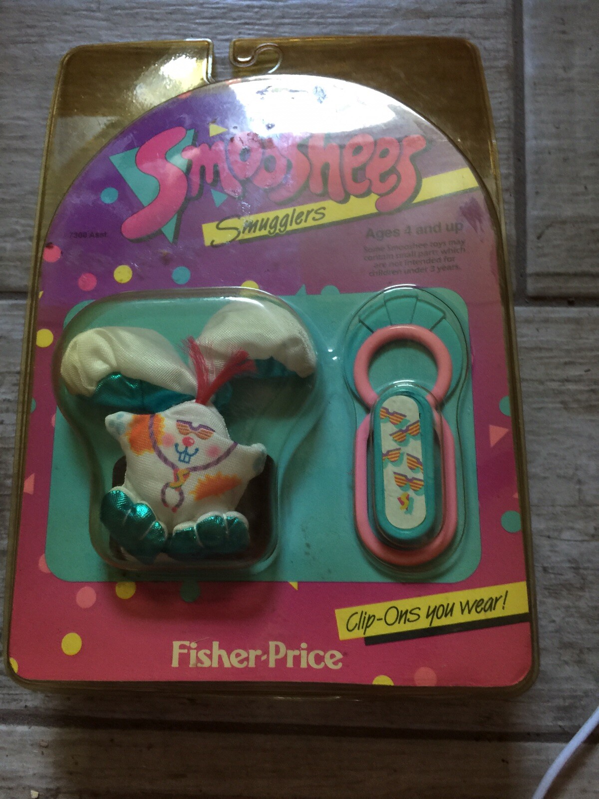 Smooshers Smugglers Clip Ons Twinkles Mouse 1988 Fisher Price Vintage ...