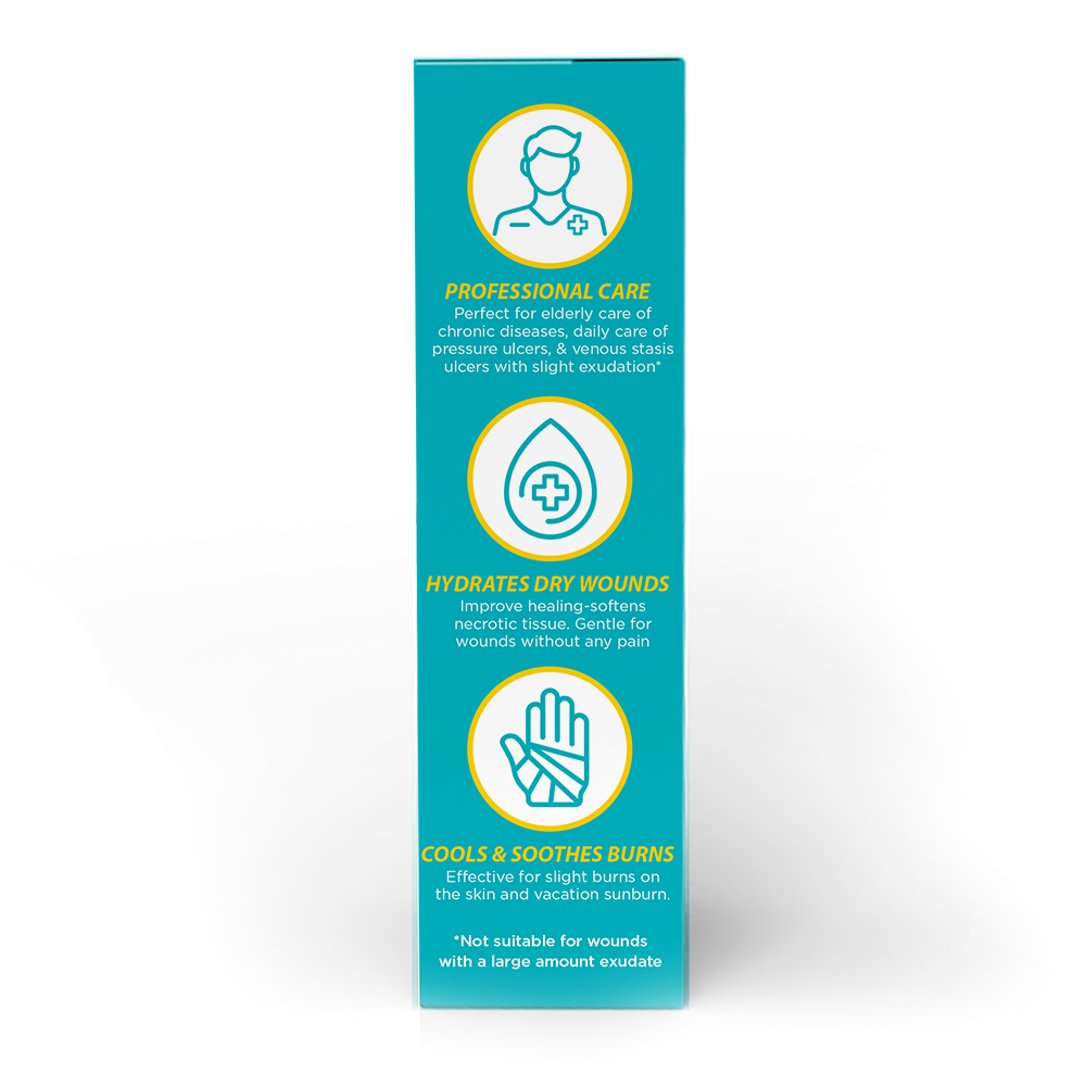 Globe Hydrogel First Aid Wound Dressing, (3 oz Tube) Soothing ...