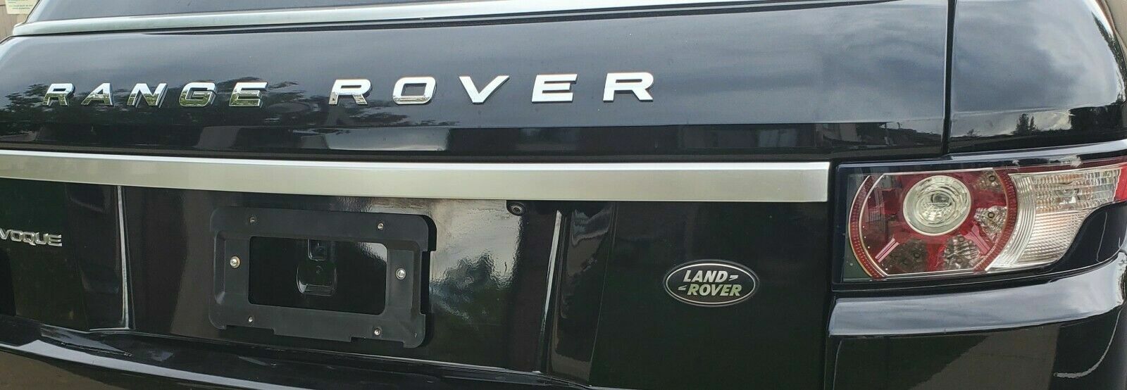 Rear License Plate Tag Mount Holder Bracket for LAND ROVER + 6 Screws ...