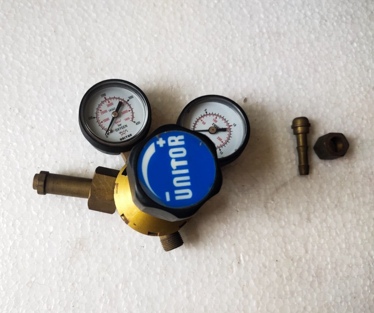 510 Ox Unitor 510 Ox (Oxygen) Pressure Regulator 0-10 Bar Made In USA ...