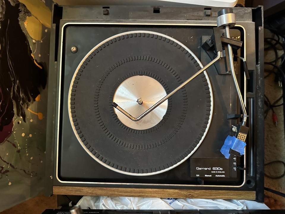 Marantz 6100 Turntable, Garrard 630s 990b Zero 100, Kenwood KD-1033 ...