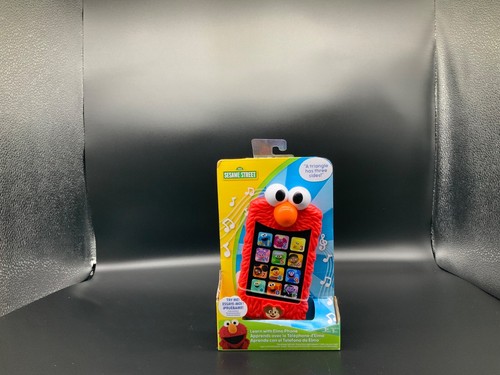 Sesame Street Learn with Elmo Mobile Phone Toy with Sounds, New Sealed ...