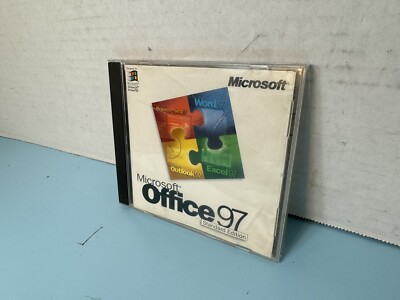 Microsoft Office 1997 Standard Edition CD w/Product Key | eBay