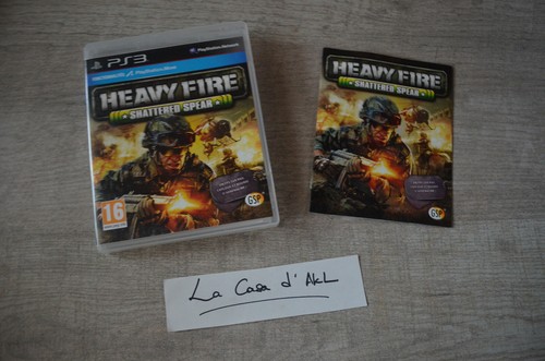 Heavy Fire Shattered Spear complet sur Playstation 3 PS3 - FR TBE rare ...