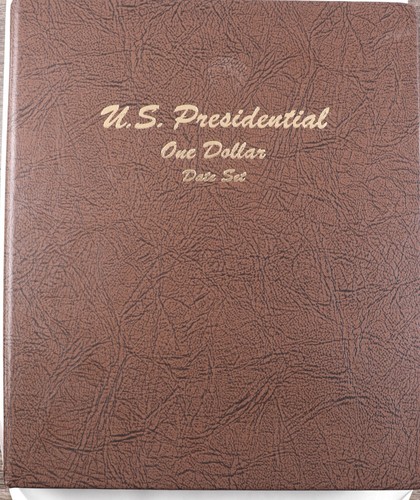 2007-2016 US Presidential One Dollar Coins Dansco 7184 Album 37 Coins ...
