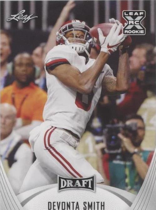 2021 Leaf Draft - Devonta Smith #26 (RC) for sale online | eBay