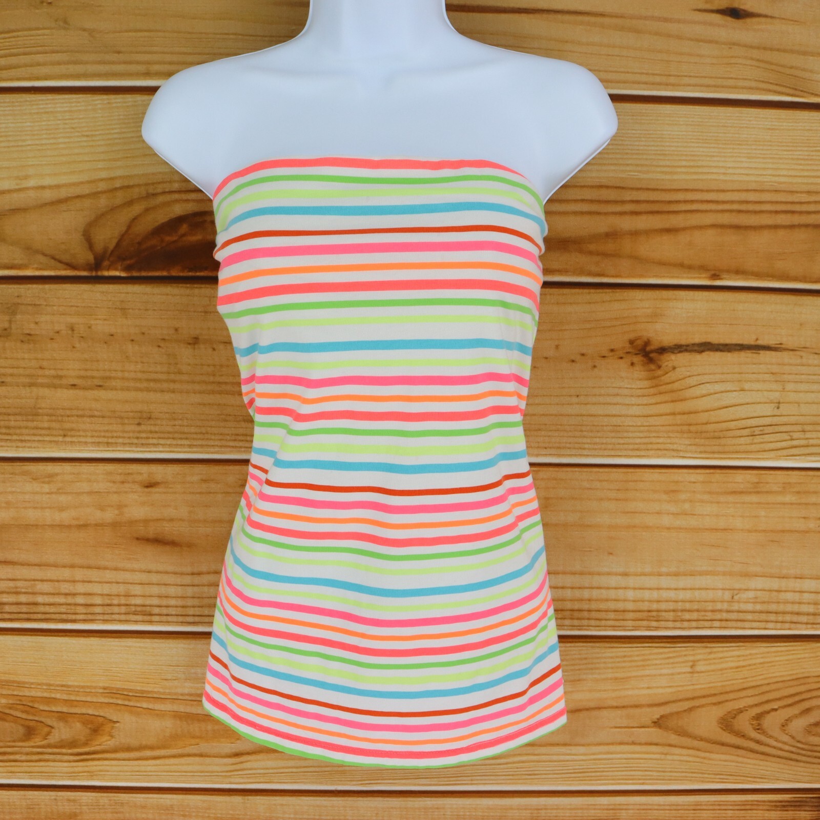 NOBO No Boundaries Tube Top Junior Women Size XL Mult… - Gem