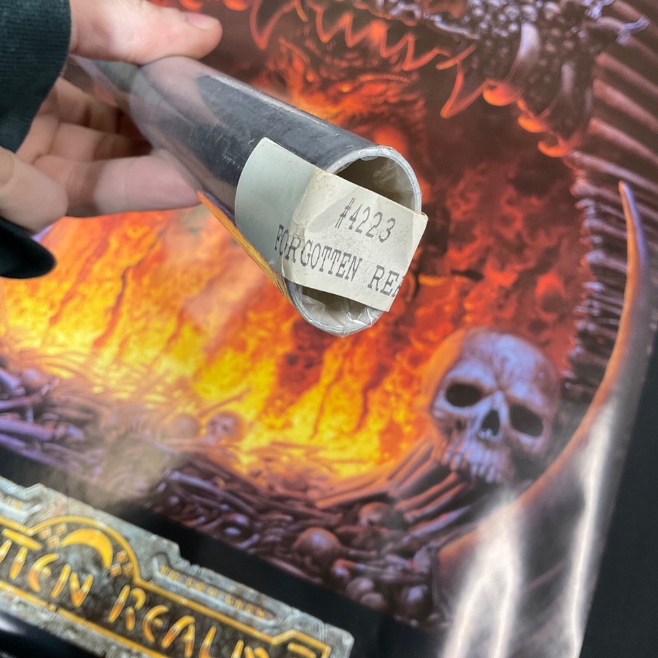 Orcus’s Doorman 1994 Dungeons & Dragons Poster Forgotten Realms SEALED ...